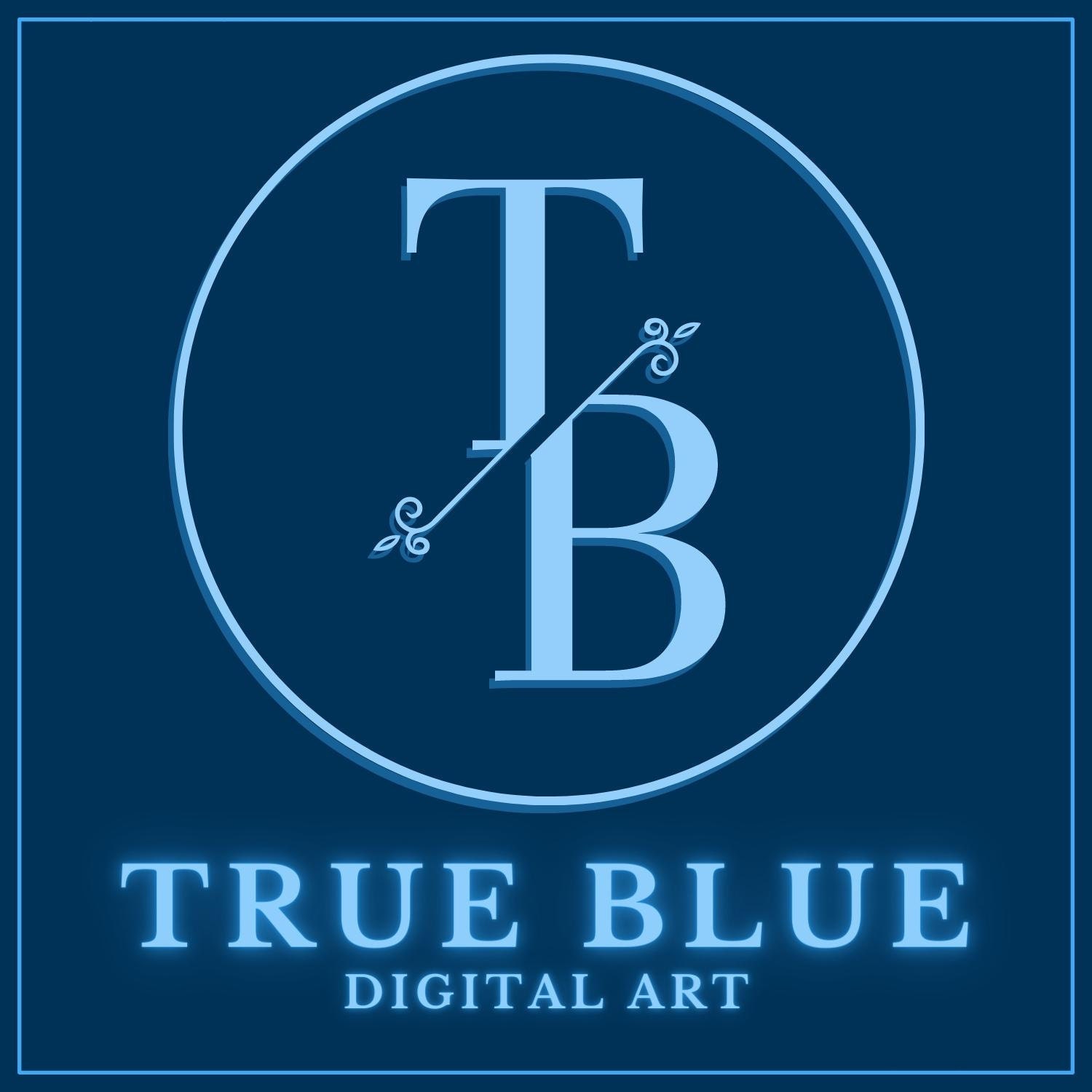 TrueBlueDigitalArt - Etsy