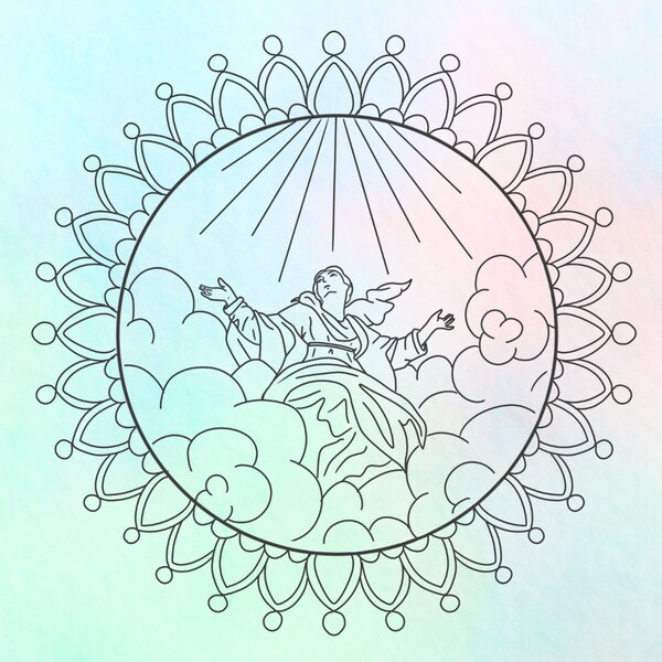 Edit Stein Coloring Pages for Catholic Kids Projects for Homeschool ...
