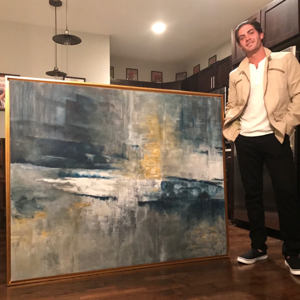 Original Sloss Birmingham 8x10 Framed Acrylic 12x12 Cityscape ...