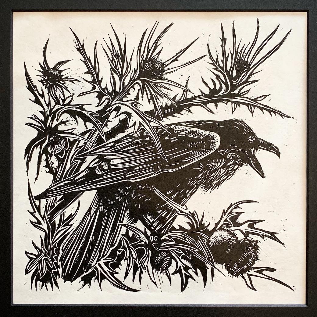 Fine art drawing painting printmaking illustration by KTAfineart