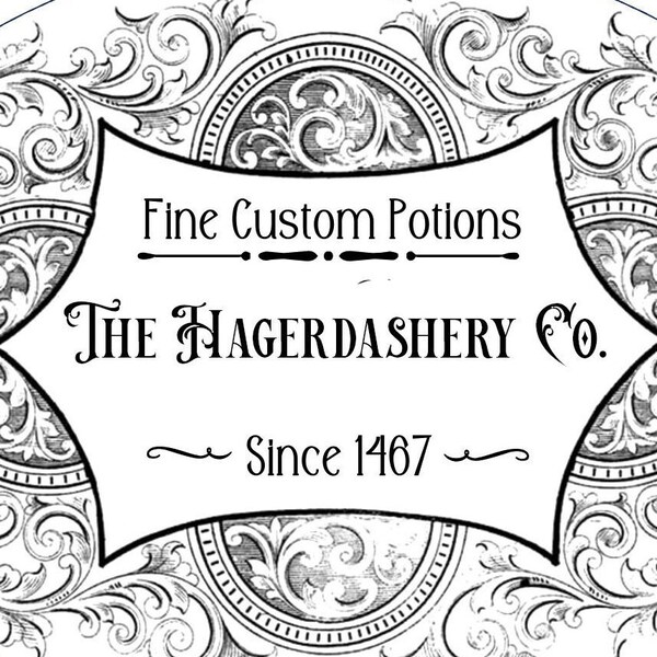 Vampire Potion Labels, Digital Printable Potion Labels, Spooky ...