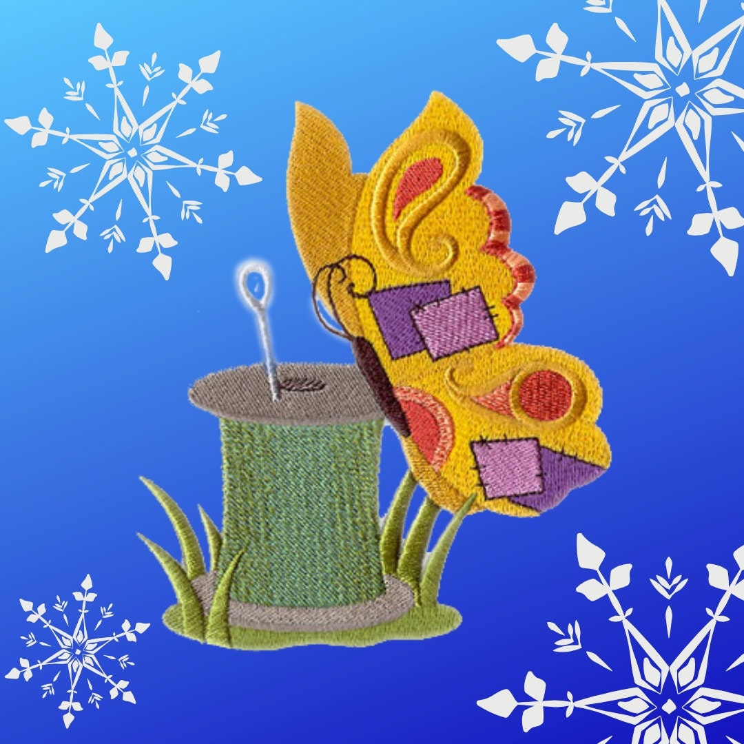 Machine Embroidered Items by ThreadingLightlyCO on Etsy