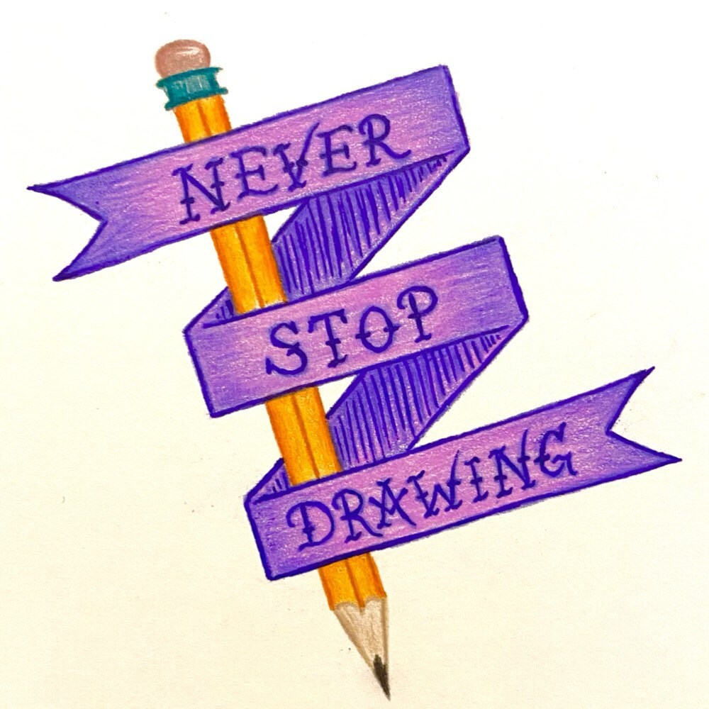 NeverStopDrawing - Etsy