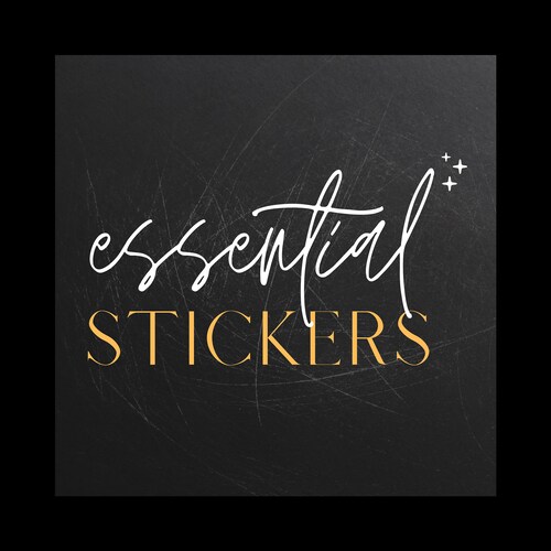 EssentialStickersCA - Etsy