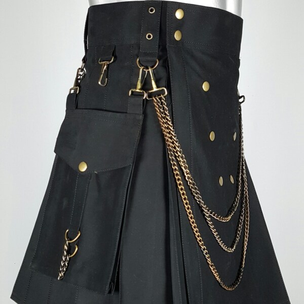 SALE SALE Active Men Khaki Utility Kilt Fashion Kilt Cargo Kilt Kilts Burning Man Kilt - Etsy