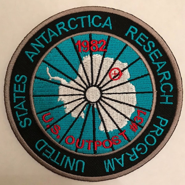 The Thing 1982 Outpost 31 Antarctica Expedition 8cm Movie Patch Sew ...