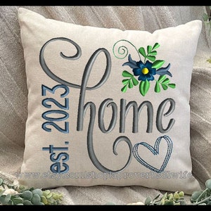 Reading Pillow Embroidery Design Read Me a Story Embroidery Design Tuck ...