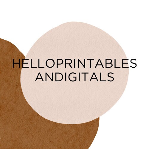 helloprintablesD - Etsy