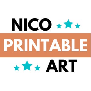 NicoPrintableArt - Etsy