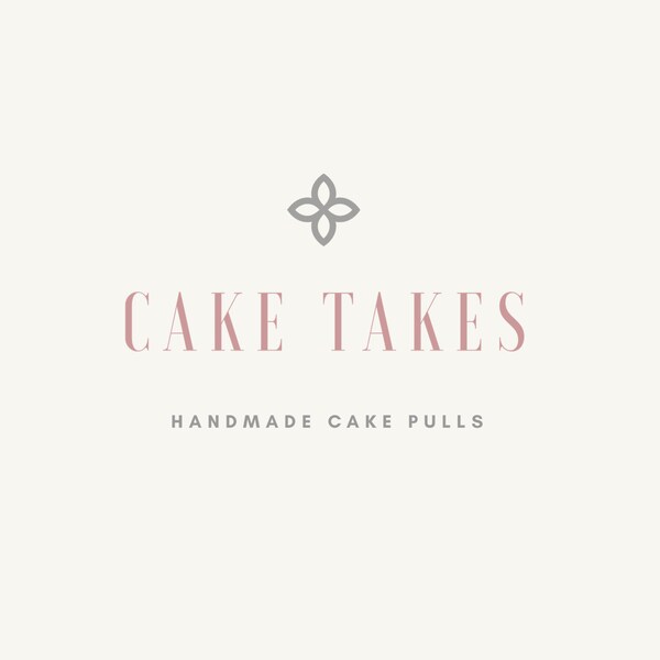Gold Cake Pulls, Modern Cake Pulls, Unique Cake Pulls, Handmade, New ...