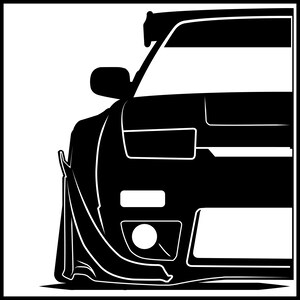 JDM Subie STI SVG Subaru Wrx Sti Race Car Design for Vinyl Cutting ...