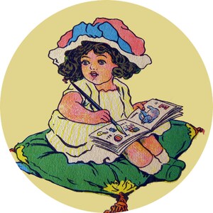 Pin up Girl Calendar Art, Salesman Sample Calendar, Vintage Ephemera ...