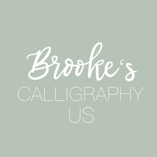 BrookesCalligraphyUS - Etsy