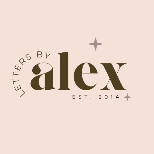 LettersbyAlex - Etsy