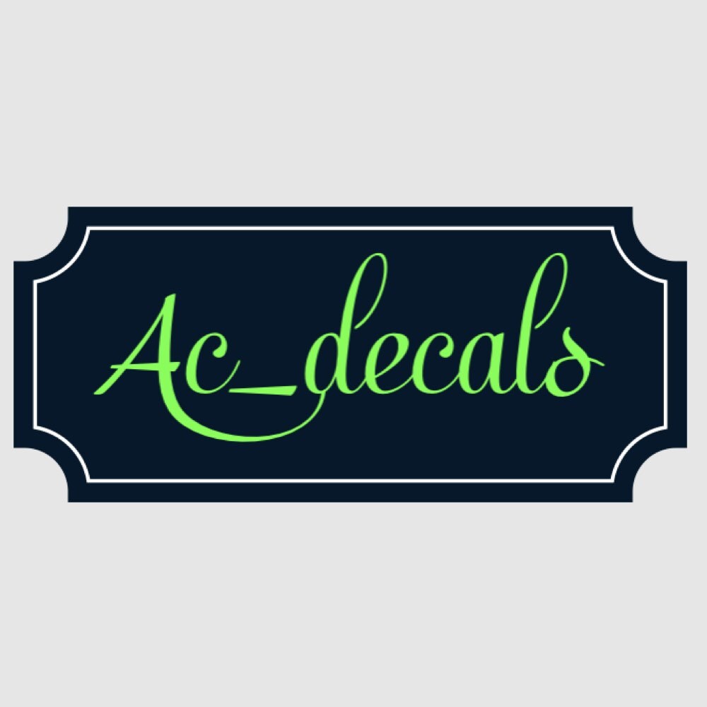 ACDecals - Etsy
