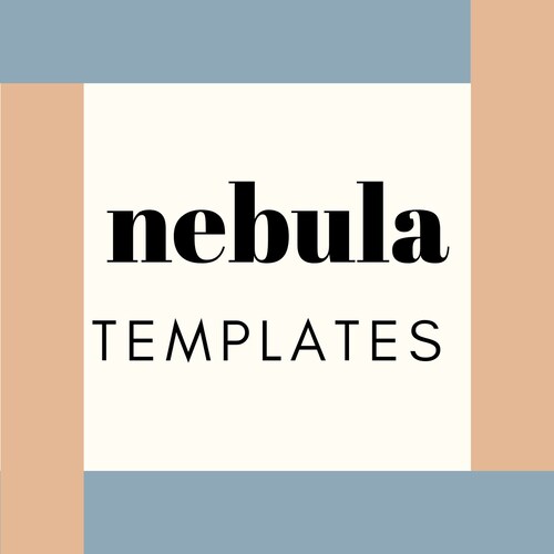 NebulaTemplates - Etsy