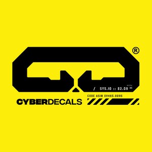 Digital Neon Cyberpunk Vector Decals Vol 5 - Etsy