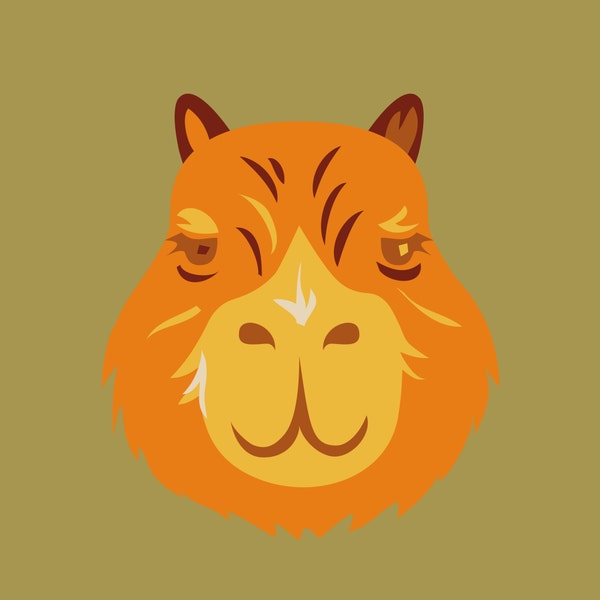 Printable Capybara Valentine's Day Cards Capybara Classroom Valentine's ...