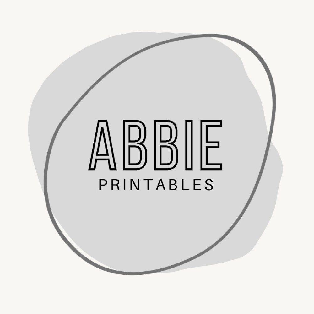 AbbiePrintables - Etsy