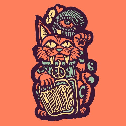 GOLDSABERTOOTH - Etsy