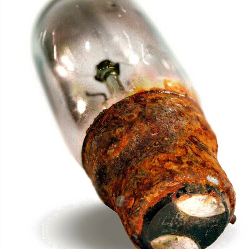 RustyLightBulb - Etsy