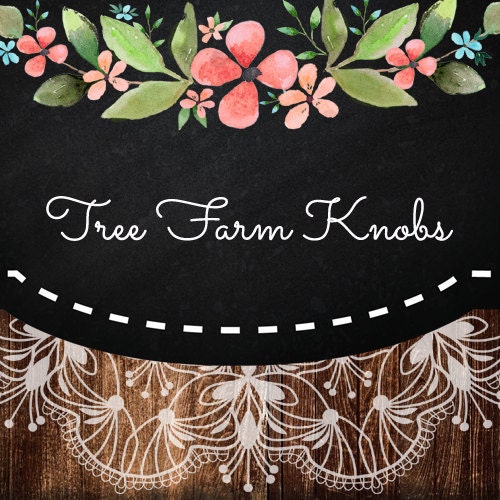 TreeFarmKnobs - Etsy