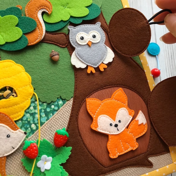 FARM Quiet Book PDF Pattern & Tutorial, Diy Quiet Book Pages, Busy Book ...
