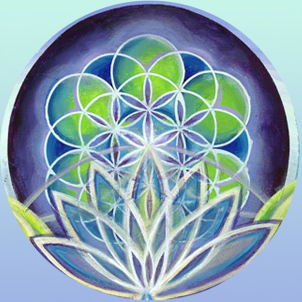 Melty Lisa 12x16 Inch Art Print by Morgan Mandala, Randal Roberts, and ...