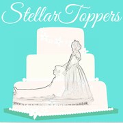 Unique Wedding Cake Toppers made Custom for you by StellarToppers
