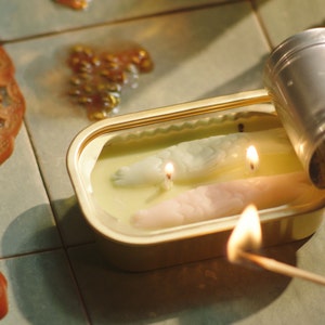 The OG Tinned Fish Candle, Sardines, Anchovies, Tin Seafood Candle ...