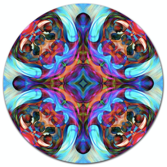 Psychedelic Kaleidoscopic Universe Of Sound Vibrations Cymatic Series ...