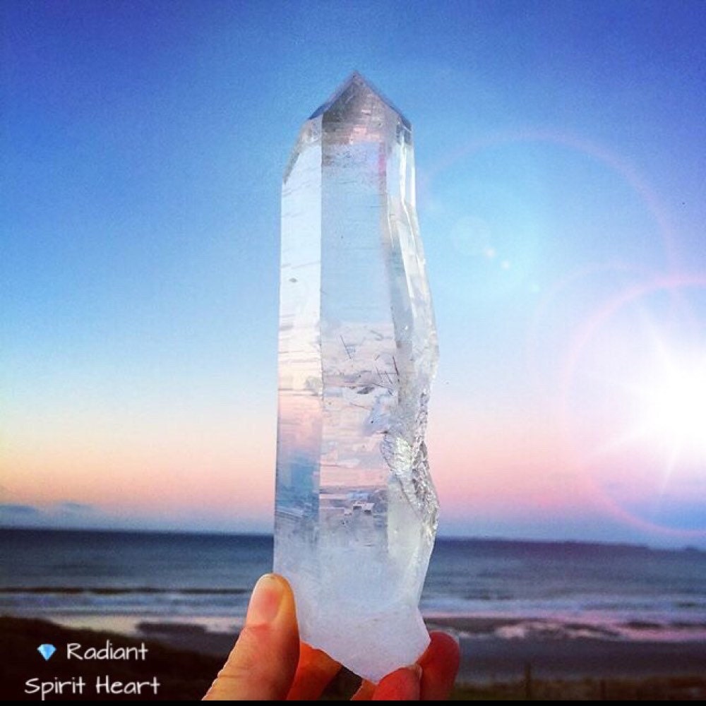 Pure Crystals Blessed with Healing Light by RadiantSpiritHeart