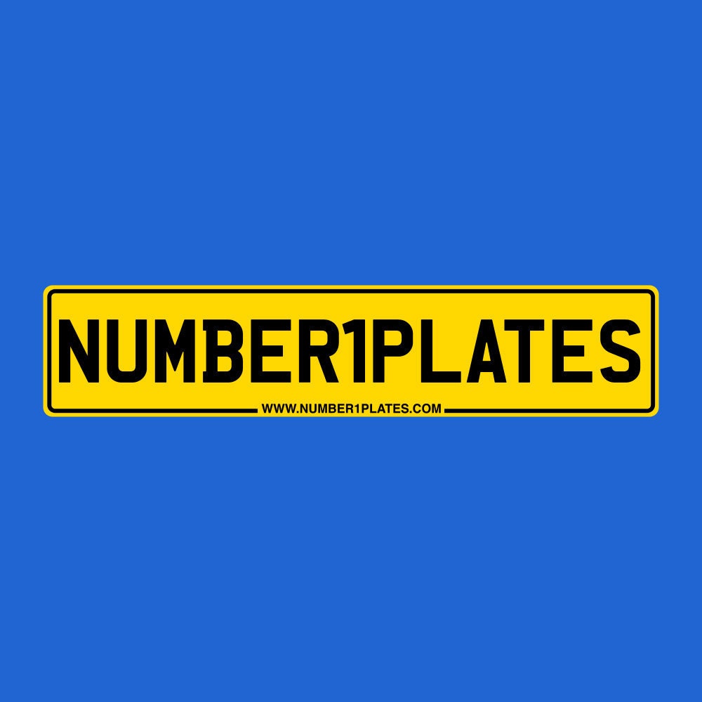 Number1Plates - Etsy