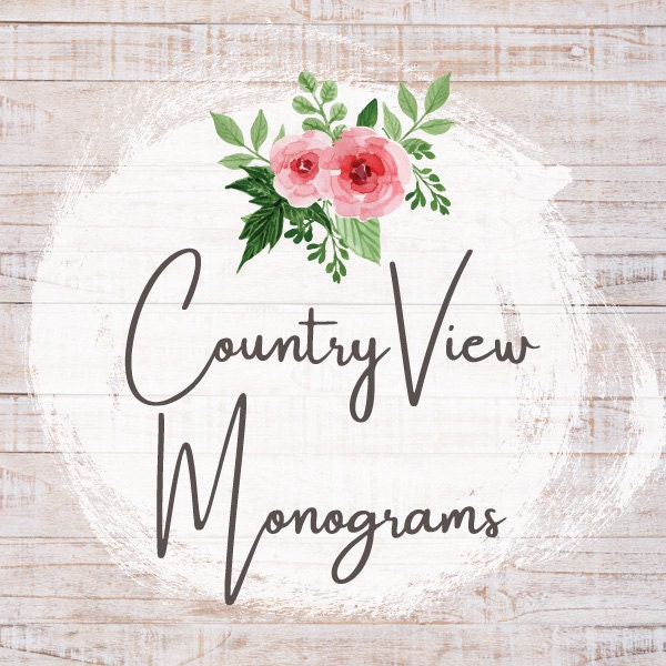 CountryViewMonograms - Etsy