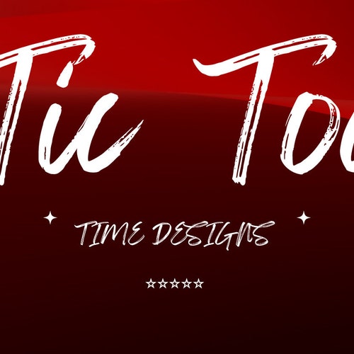 TicTocTimeDesign - Etsy