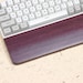 African Padauk Wood Ergonomics Keyboard Wrist Rest Artisan Engrave ...