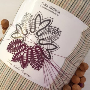 Idrija Bobbin Lace Pattern-heart - Etsy