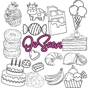 Coloring Book 34pages - Etsy