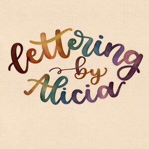LetteringByAlicia - Etsy