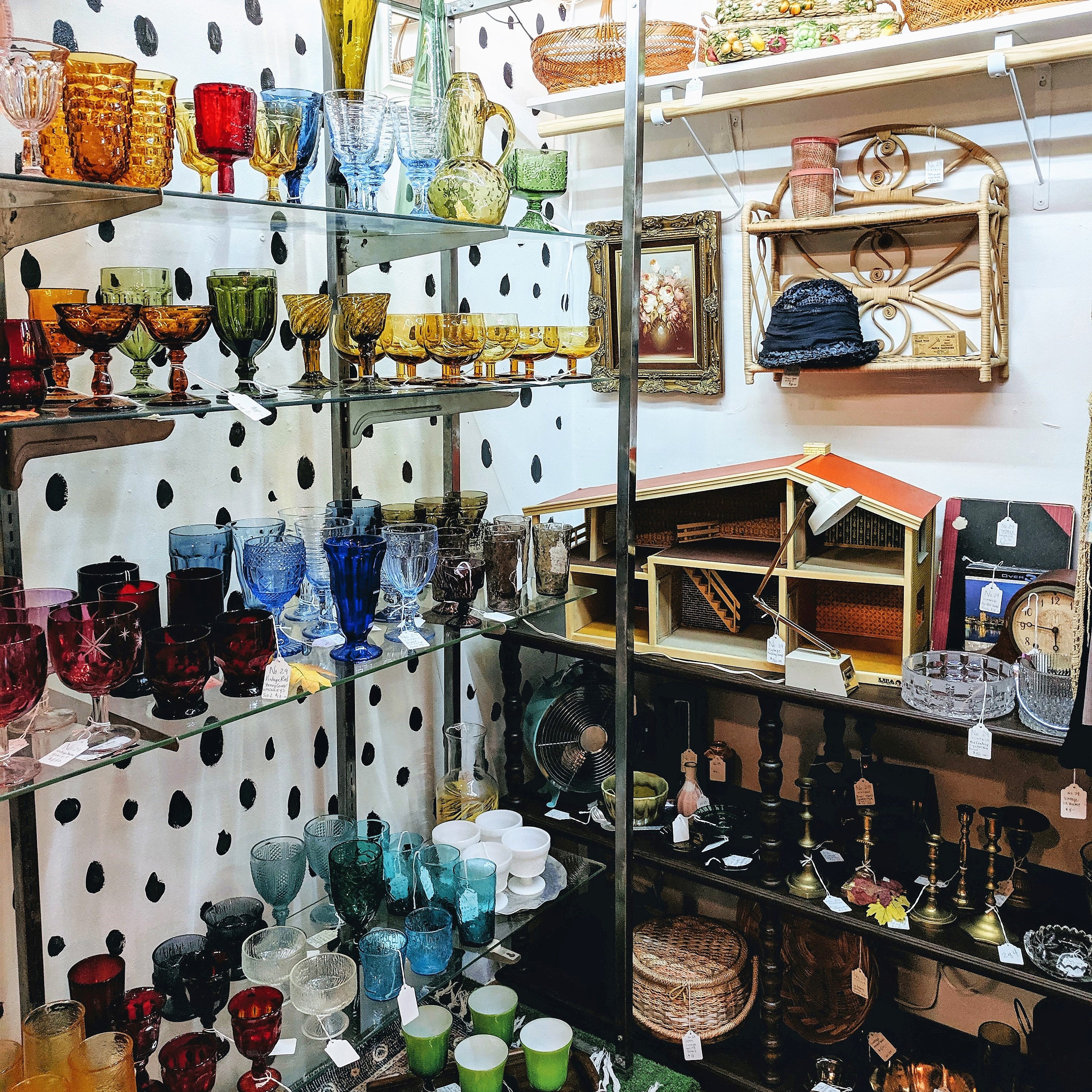 Vintage Glass & Serveware Eclectic Curated by AParticularVintage