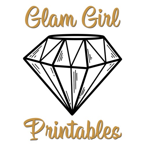 Downloadable Modern Art Prints for your Home by GlamGirlPrintables