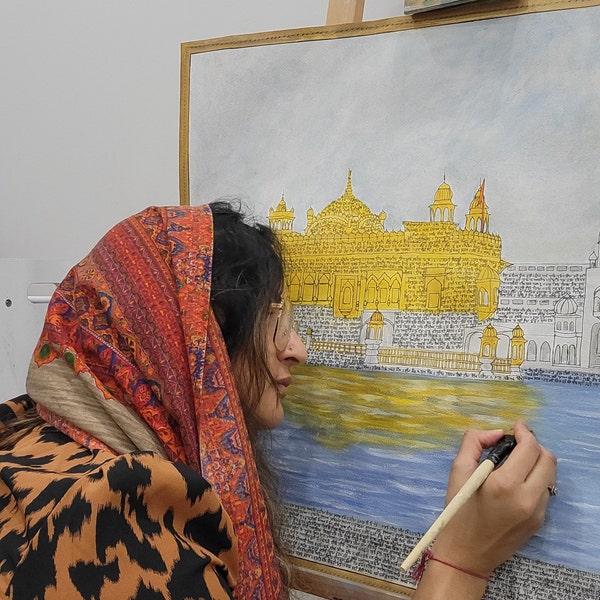 Anand Karaj Sikh Lavan Sikh Wedding-print Only 13X10 Sikhart - Etsy