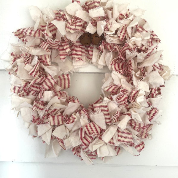 Primitive Patriotic Box, Trinket Box, Fabric Covered Paper Mache Box ...