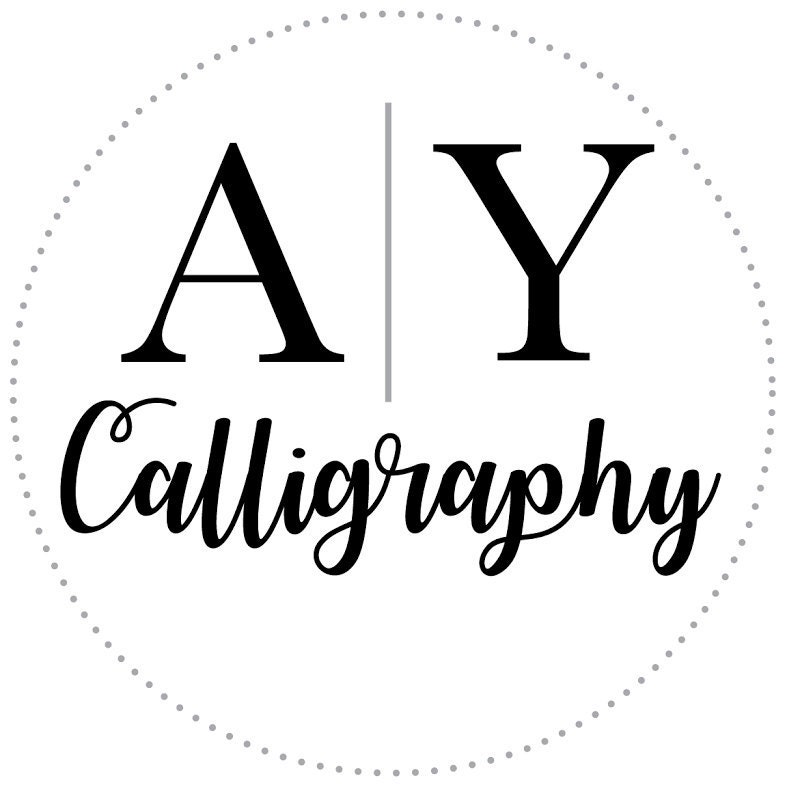 Original Hand Painted Life Wedding & Home Signs by AYCalligraphy