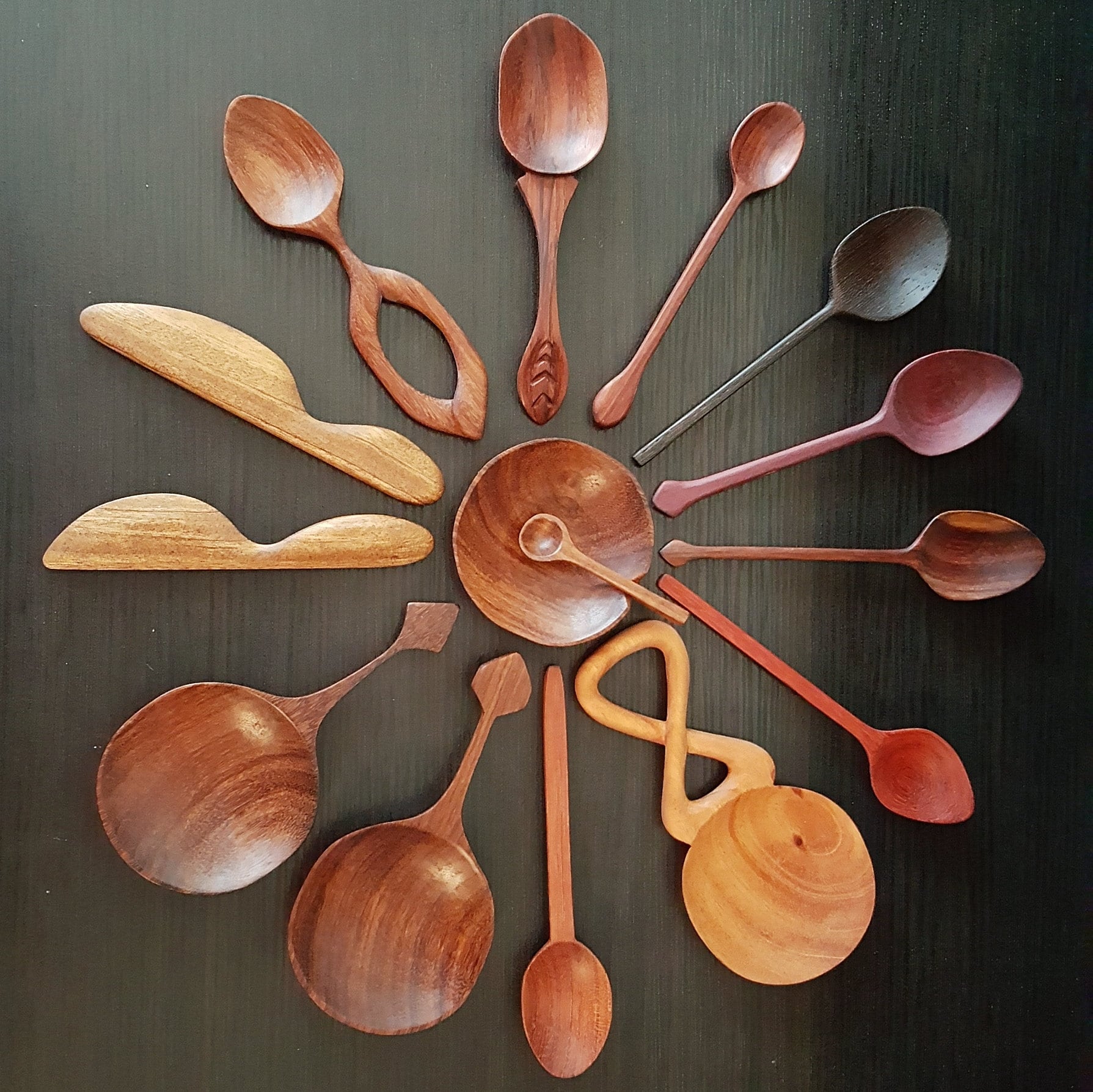 Handmade Wooden Spoons by SassyBeardSpoons on Etsy