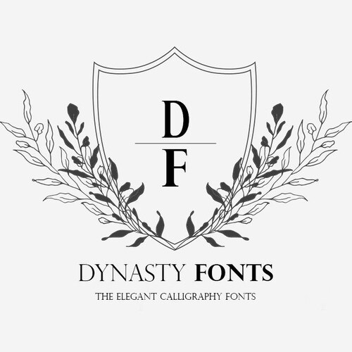 DynastyFonts | Etsy