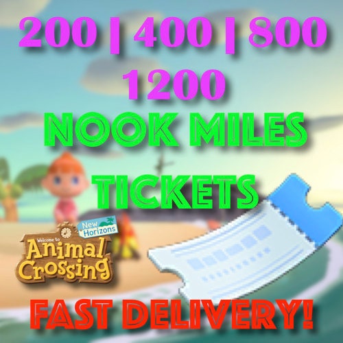 NookMilesTickets4U - Etsy