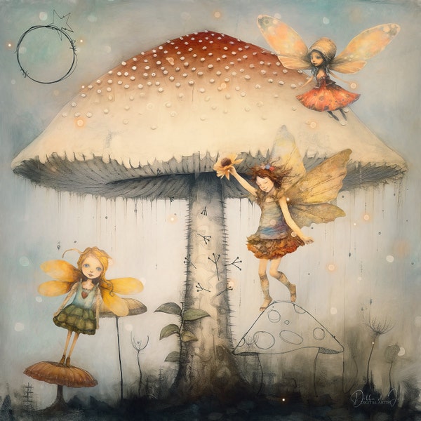 Art, Wall Décor, Steampunk, Woman, Victorian, Mercy Belle, Hat, Flower ...