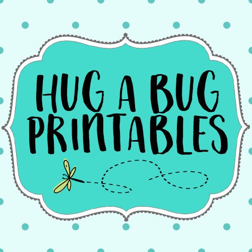 Hug A Bug Printables by HugABugPrintables on Etsy