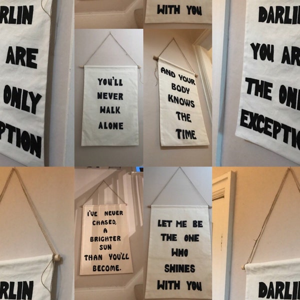 Wall Banner, Easy Like Sunday Morning - Etsy